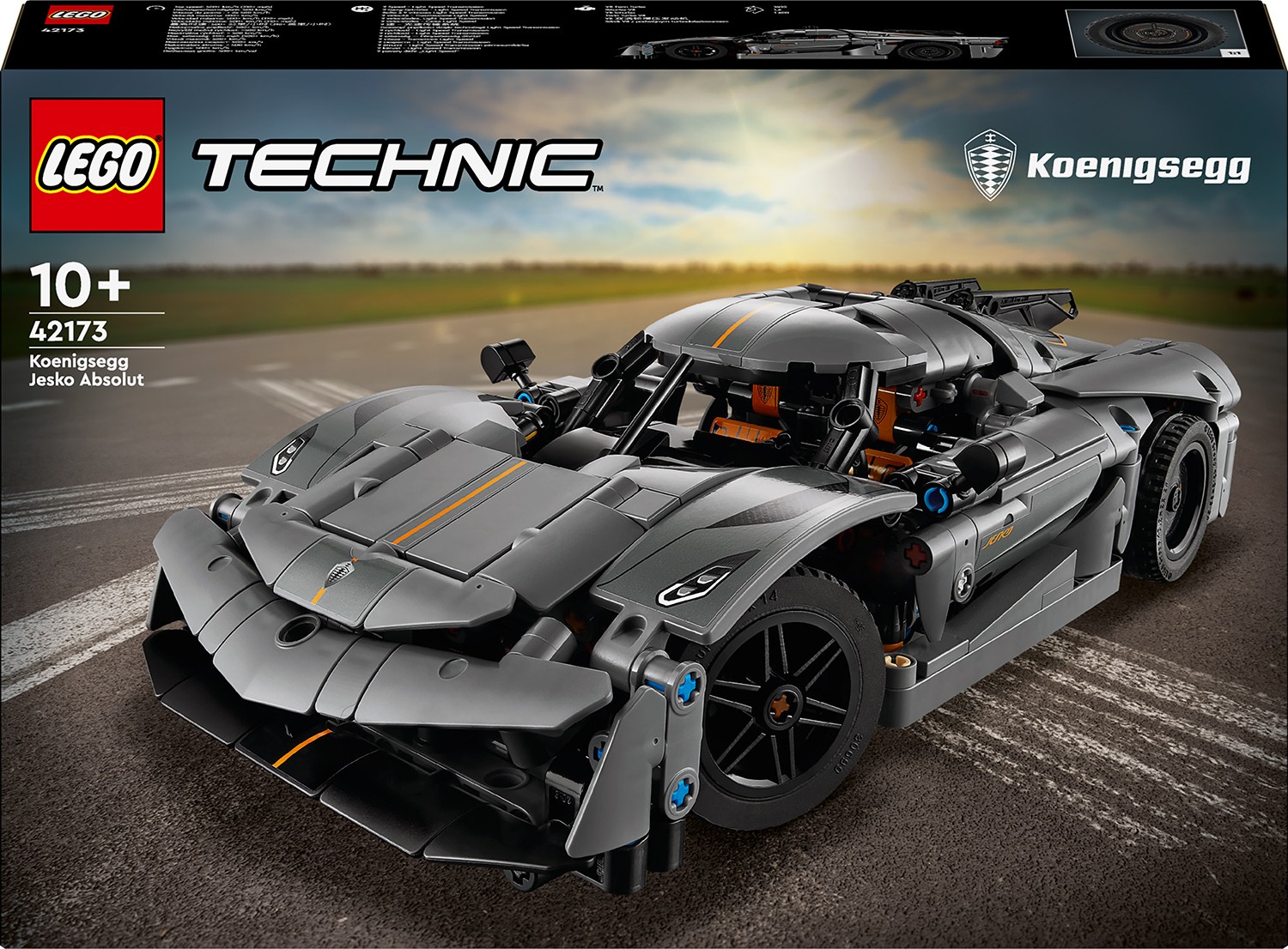 Конструктор LEGO Technic - Сива хиперкола Koenigsegg Jesko (42173 ...