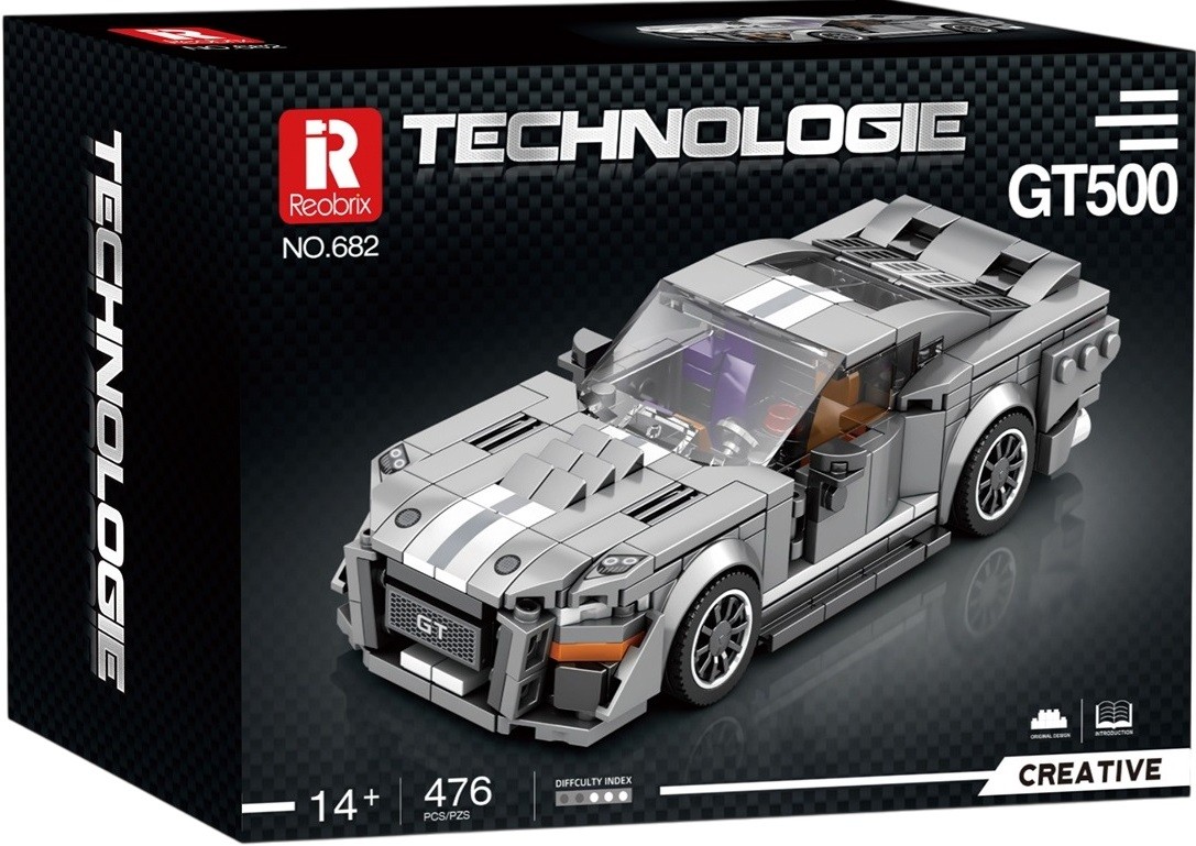Конструктор Reobrix Technologie - Ford Shelby GT500 (682) | Отлична ...