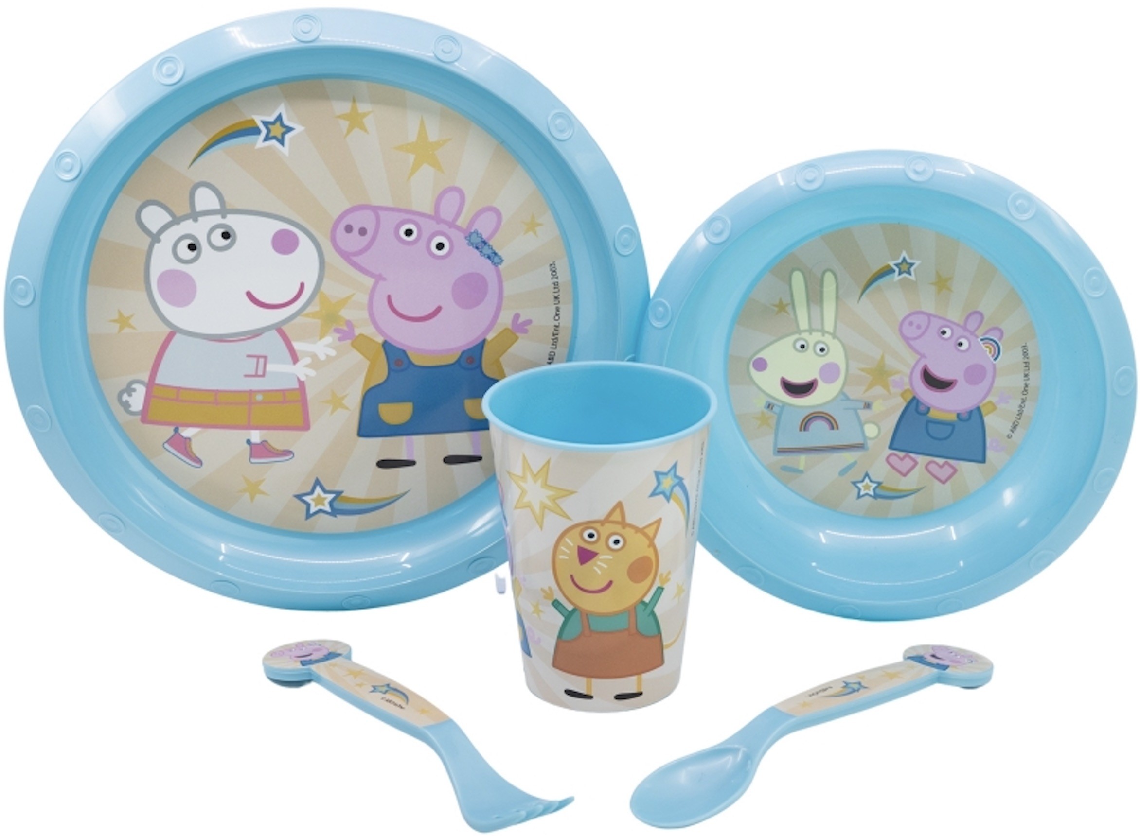 Комплект за хранене Stor - Peppa Pig Core, 5 части | Добра цена | Ozone.bg