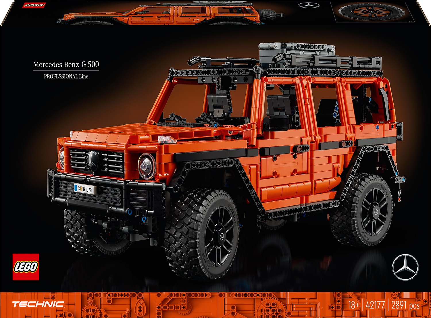 Конструктор LEGO Tеchnic - Mercedes-Benz G 500 Professional Line (42177 ...