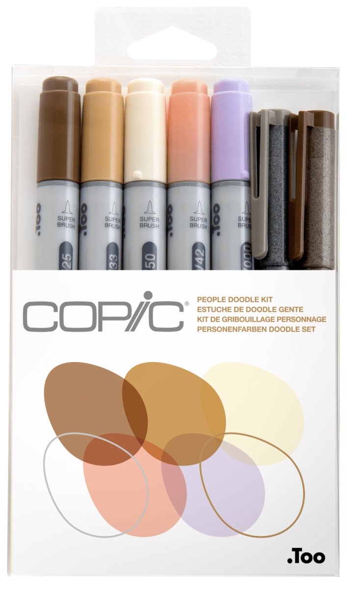 Комплект маркери Too Copic Doodle - Хора | Ozone.bg