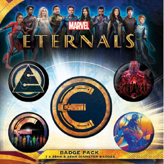 Комплект значки Pyramid Marvel: Eternals - Heroes | Ozone.bg