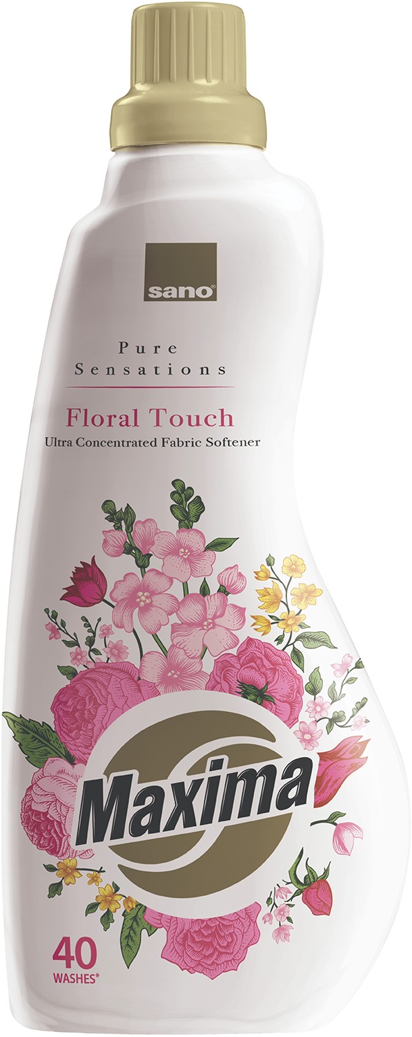 Концентриран омекотител Sano - Maxima Floral Touch, 1 l | Ozone.bg