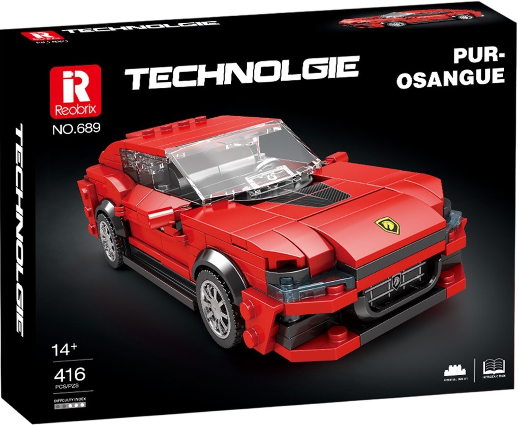 Конструктор Reobrix Technologie - Ferrari Purosangu (689) | Отлична ...