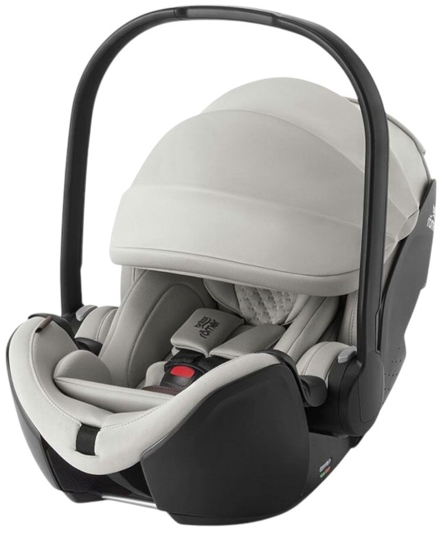 Кошница за кола Britax Romer - Baby-Safe Pro, i-Size, 40-85 cm, Linen ...