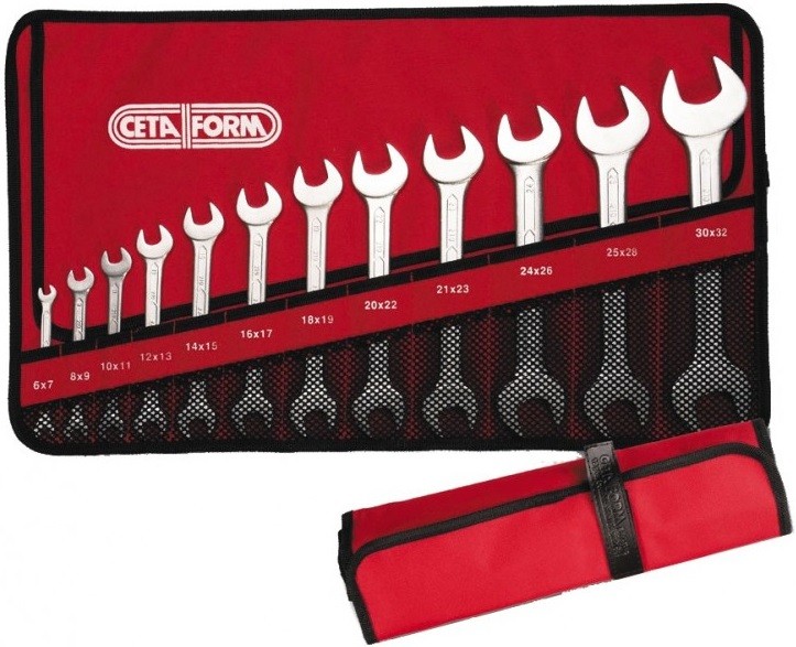 Комплект гаечни ключове Ceta Form - 12484, 8 броя, 6-22 mm | Ozone.bg