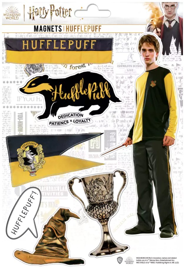 Комплект магнити CineReplicas Movies: Harry Potter - Hufflepuff | Ozone.bg