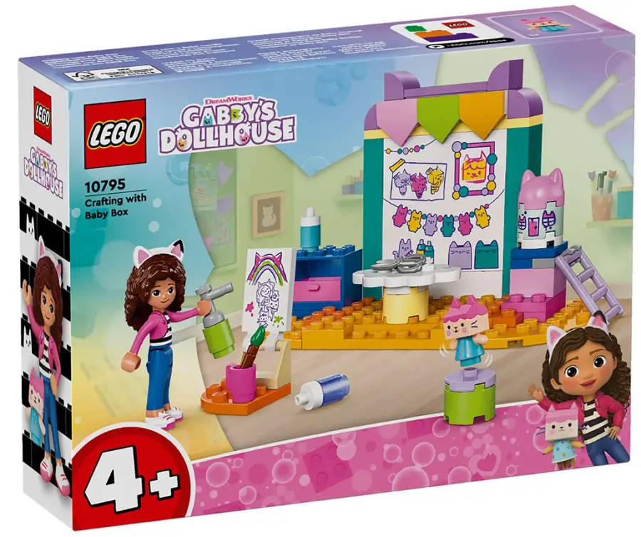 Конструктор LEGO Gabby's Dollhouse - Комплект за изкуства и занаяти ...