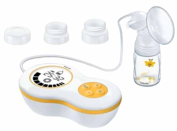 Комплект Beurer - Електрическа помпа за кърма BY 40 и термометър BY 11 ...