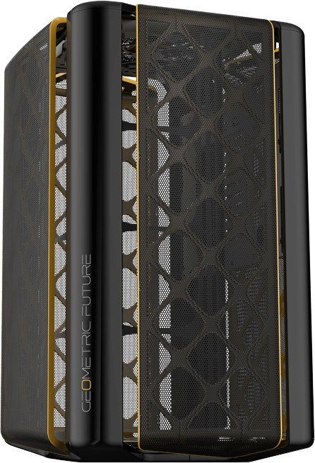 Компютърна кутия Geometric Future - ARK, mini tower, черна | Ozone.bg