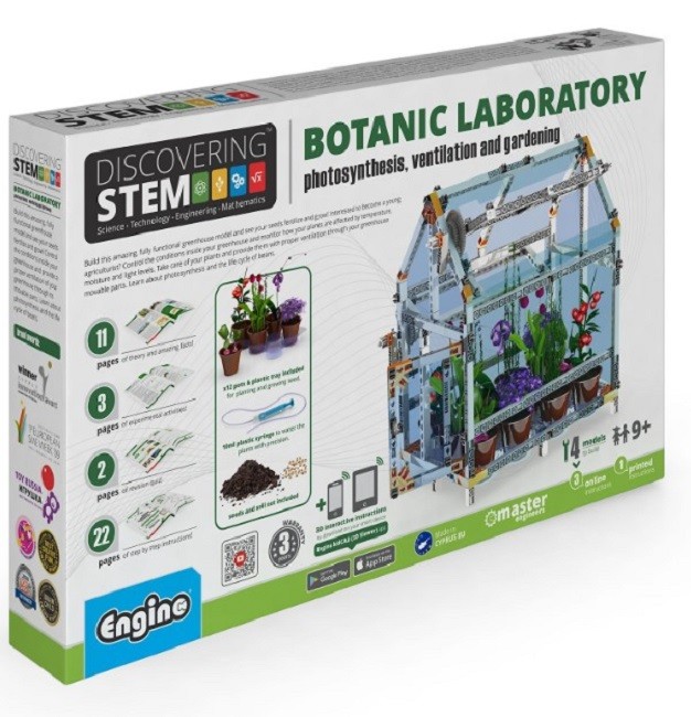 Конструктор Engino STEM Discovering - Ботаническа лаборатория | Отлична ...