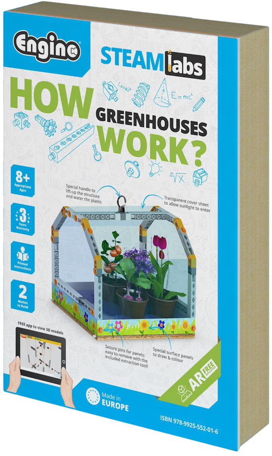 Конструктор Engino Steamlabs - Как работят оранжериите | Отлична цена ...