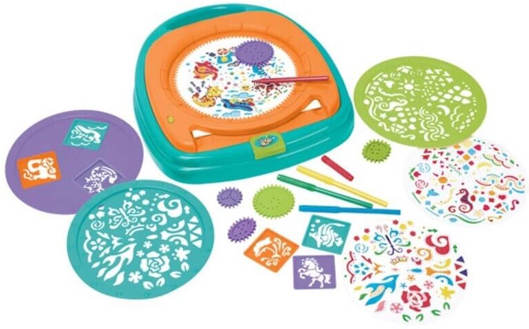 Комплект за рисуване Еurekakids - Магическа мандала, 26 части | Отлична ...