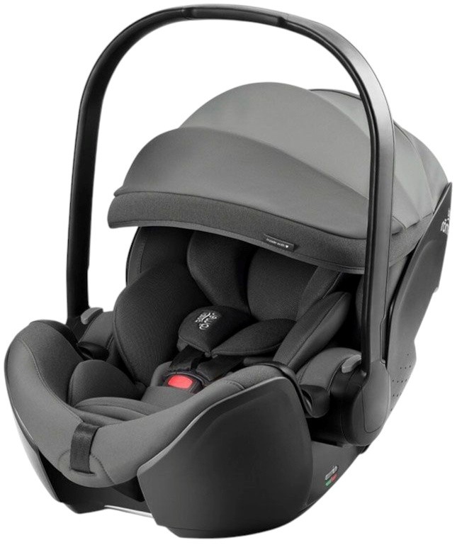 Кошница за кола Britax Romer - Baby-Safe Pro, i-Size, 40-85 cm, Mineral ...