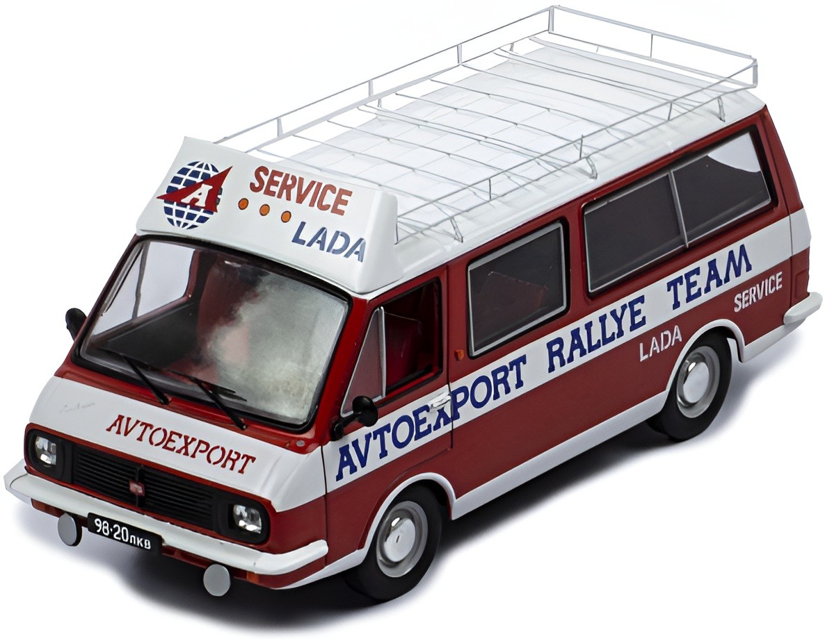 Колекционерски модел IXO Състезателни: Автомобили - RAF 2203, Assistance with roof rack and ...