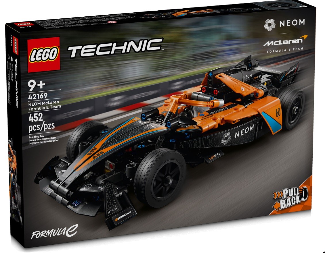 Конструктор LEGO Technic - Neom McLaren Formula E (42169) | Отлична ...
