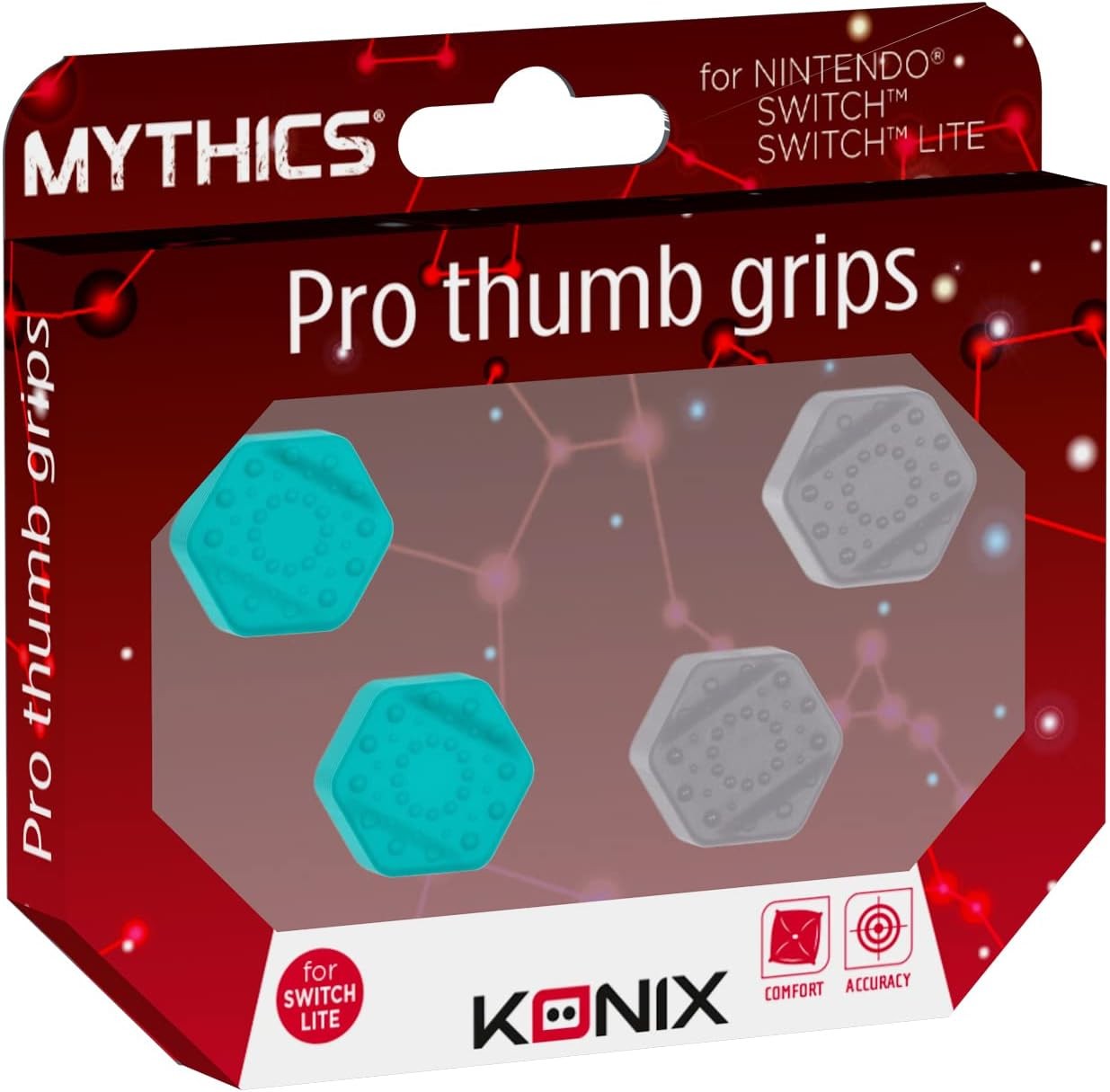 Konix - Mythics Thumb Grips (Nintendo Switch/Lite) | Ozone.bg