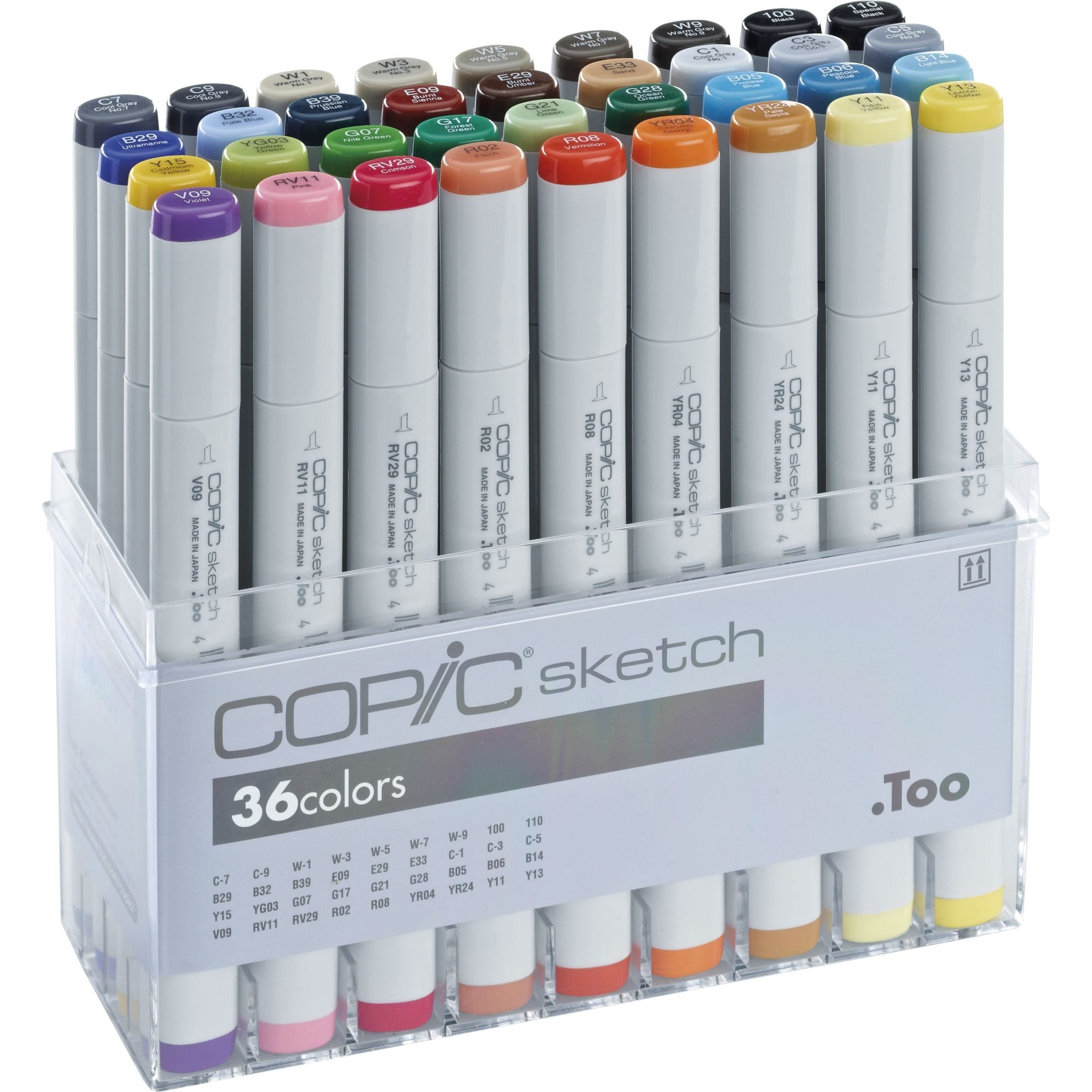 Комплект маркери Too Copic Sketch - 36 цвята | Ozone.bg