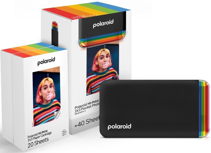 Комплект фото принтер Polaroid - Hi Print, Gen2, Black | Ozone.bg