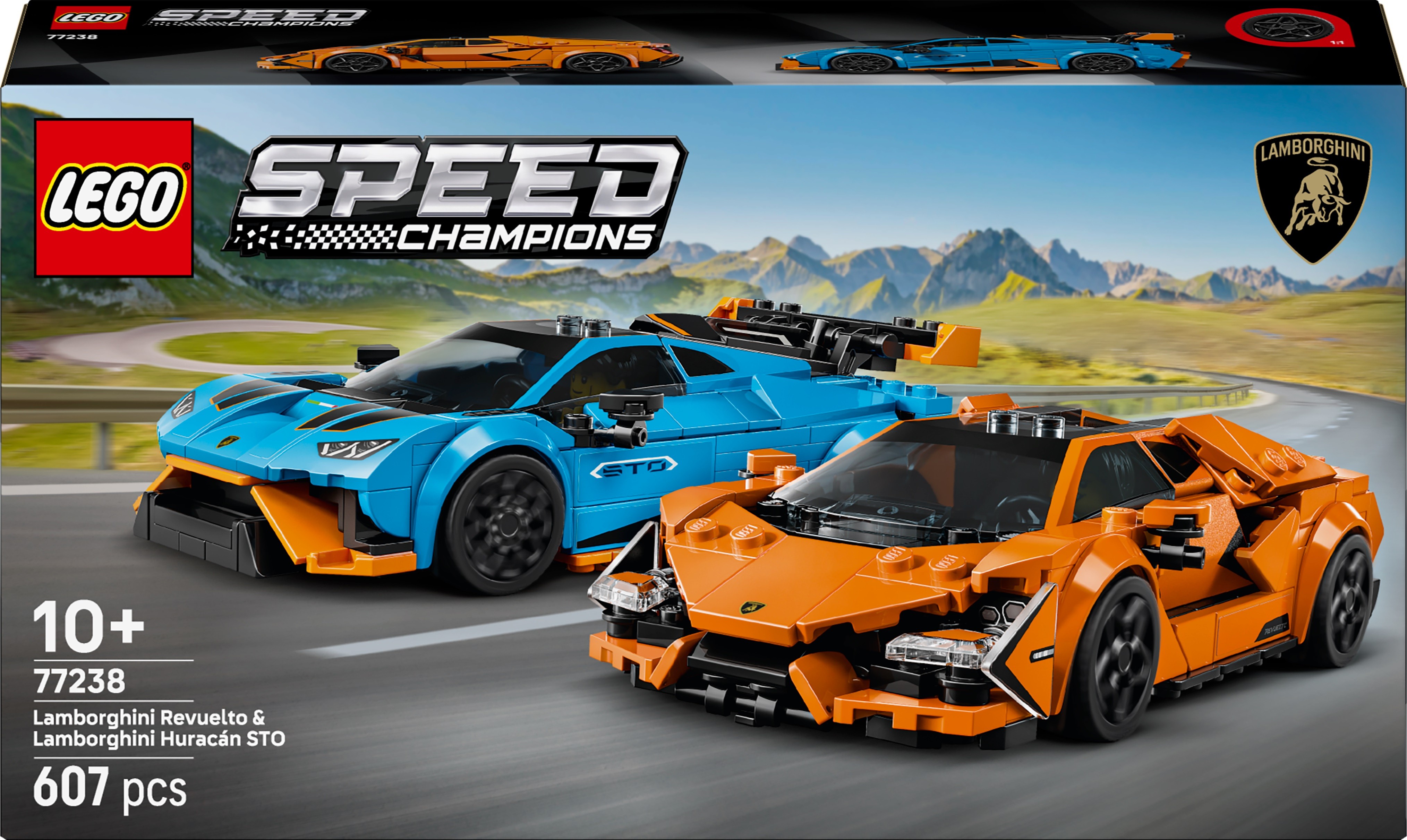 Конструктор LEGO Speed Champions - Lamborghini Revuelto и Huracán STO ...
