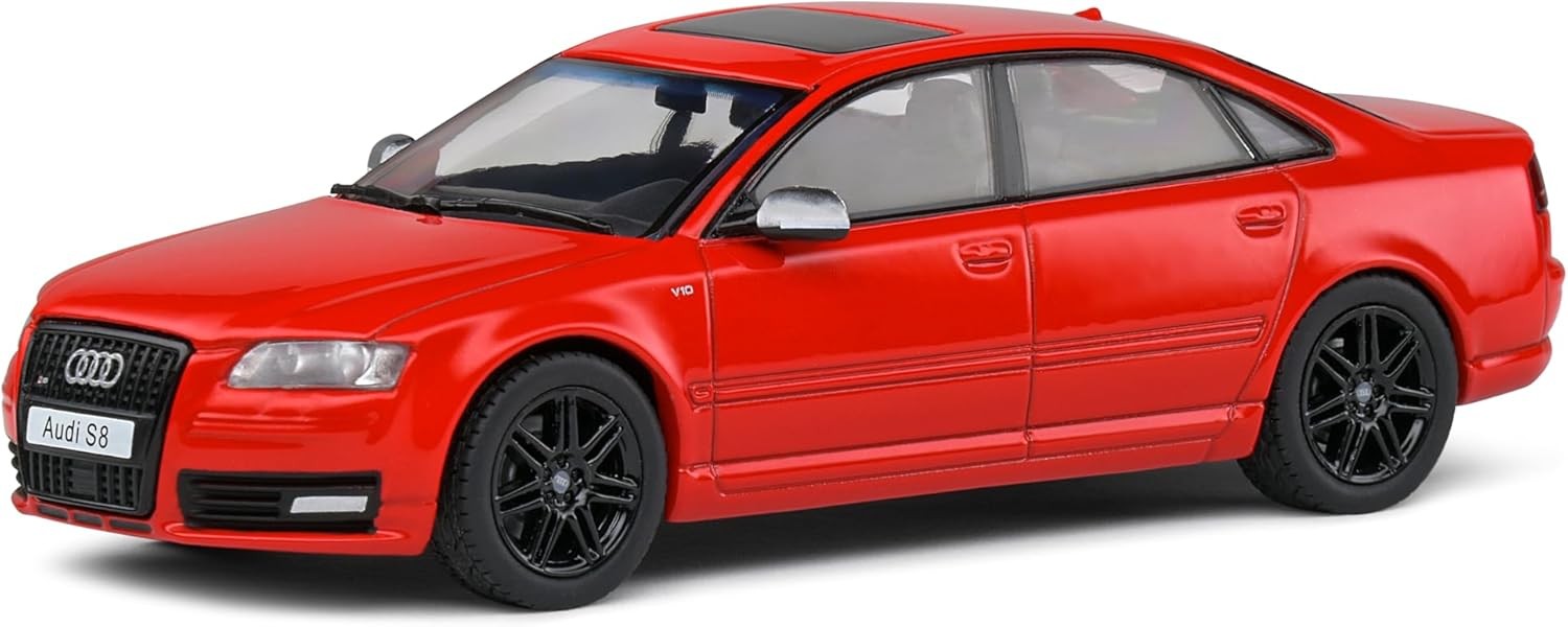 Колекционерски модел SOLIDO Съвременни: Автомобили - Audi S8 D3 (Red ...