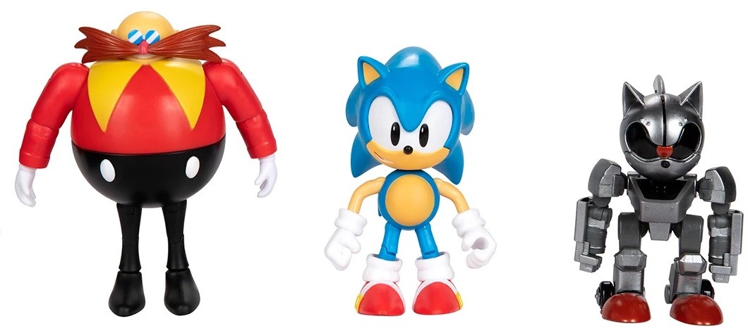 Комплект фигури Jakks Pacific - Соник, 3 броя | Отлична цена | Ozone.bg