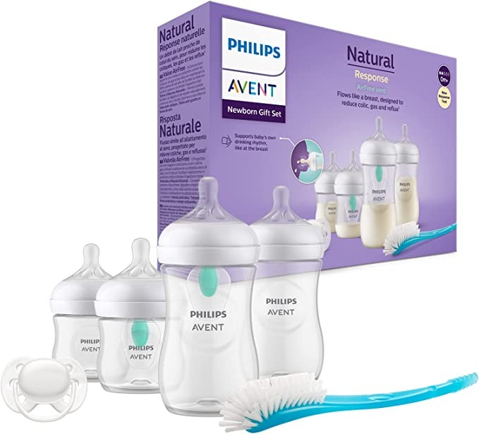 Комплект за новородено Philips Avent - Natural Response, с 2 броя клапи ...