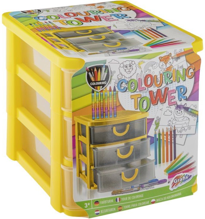 Комплект за рисуване и оцветяване Grafix - скрин | Ozone.bg