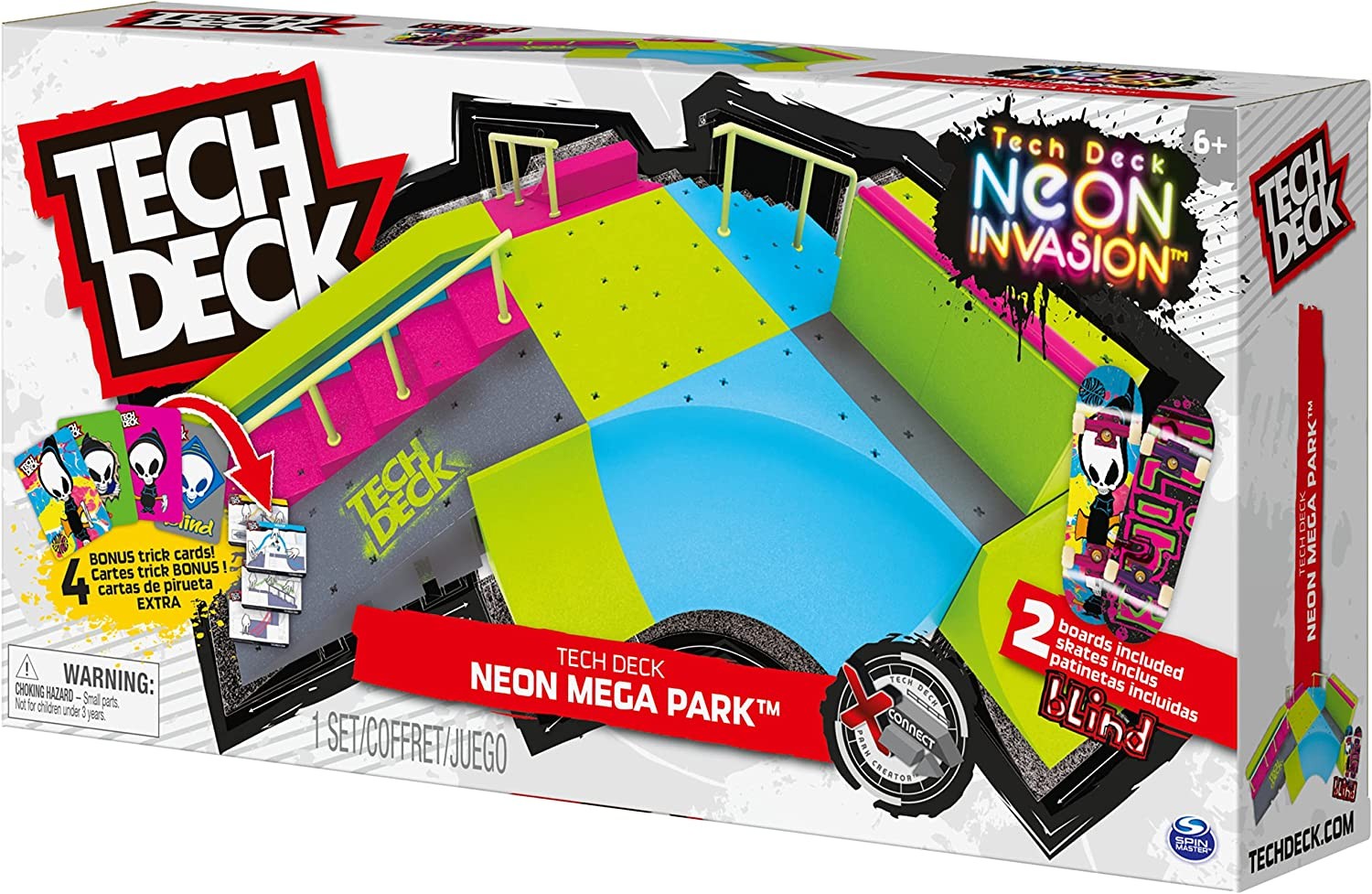 Комплект Tech Deck - Скейт-парк, Neon Mega Park | Отлична цена | Ozone.bg