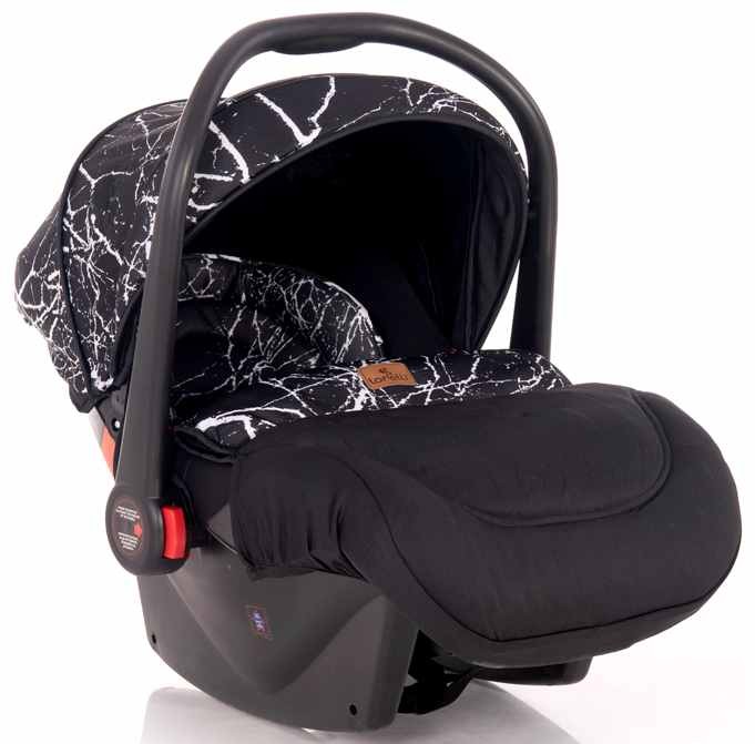 Кошница за кола Lorelli - Pluto, 0-13 kg, Black Marble | Добра цена | Ozone.bg