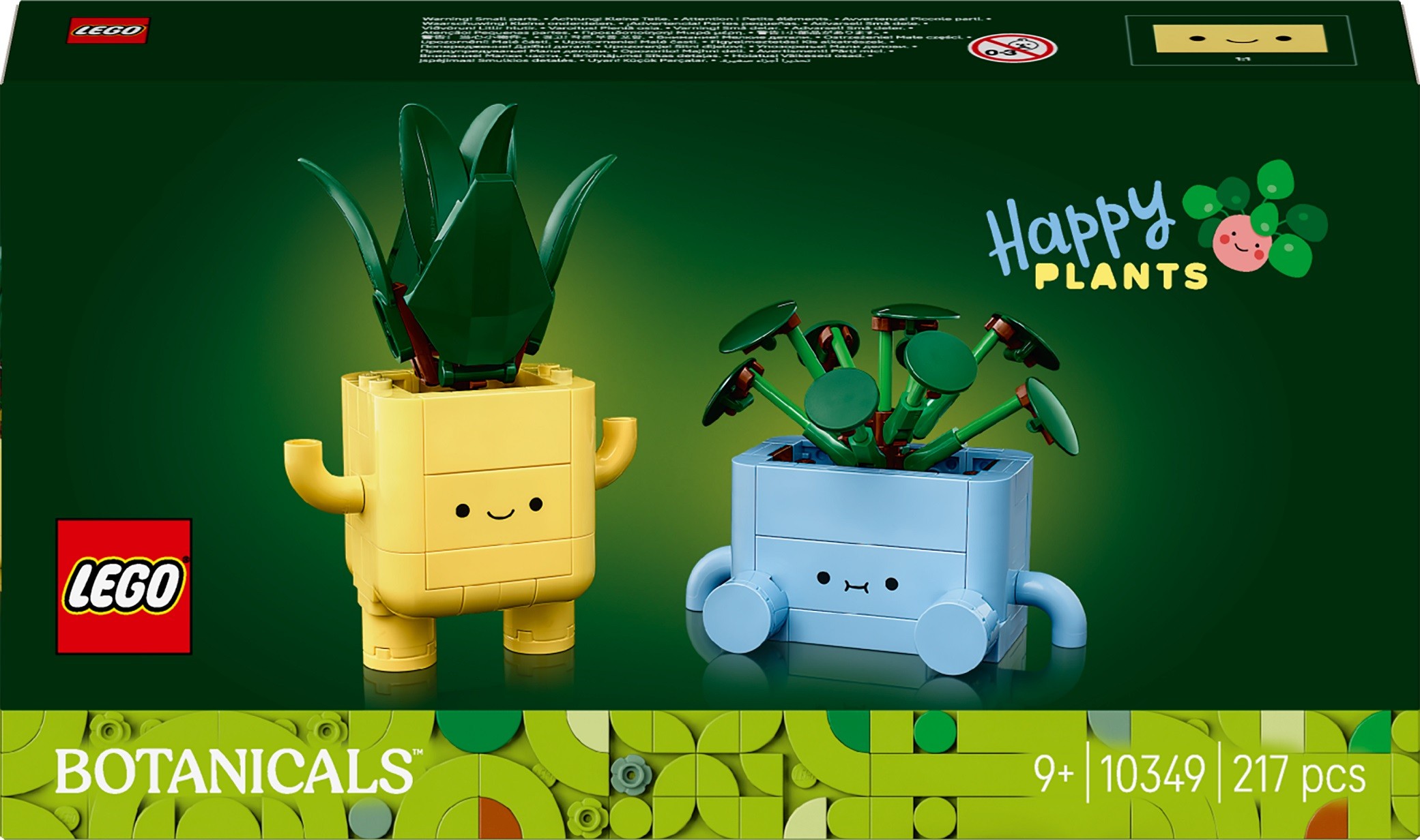 Конструктор LEGO Botanicals - Щастливи растения (10349) | Отлична цена ...
