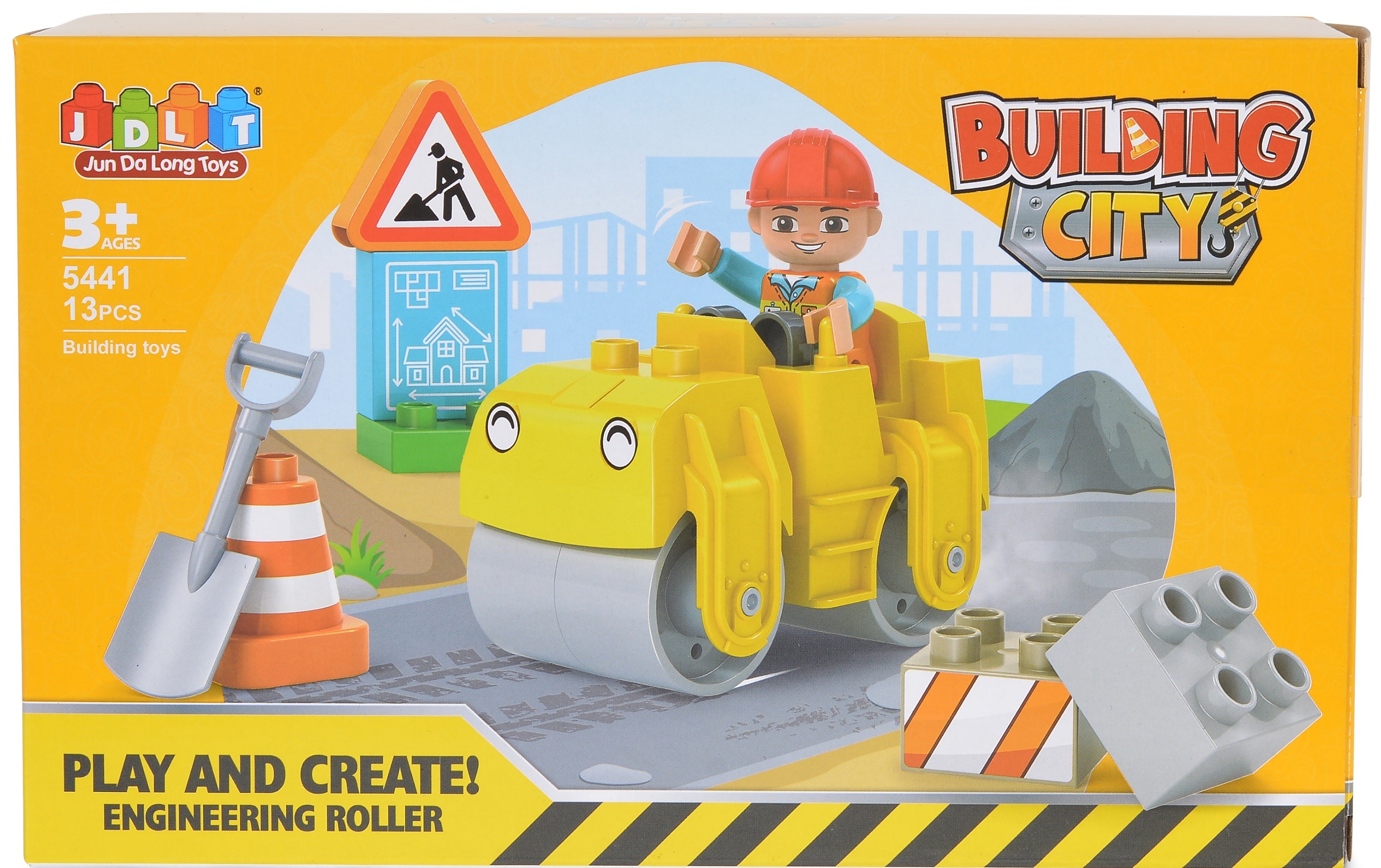 Конструктор JDLT - Building City, 13 части | Отлична цена | Ozone.bg