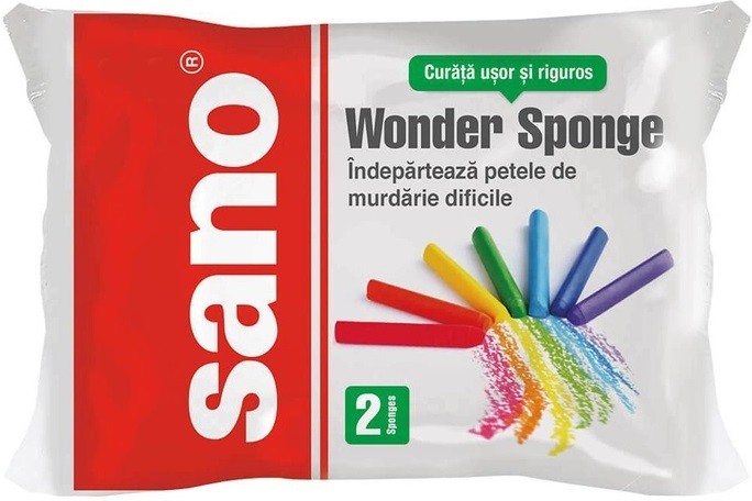 Комплект от 2 универсални гъби SANO - Wonder Sponge | Ozone.bg