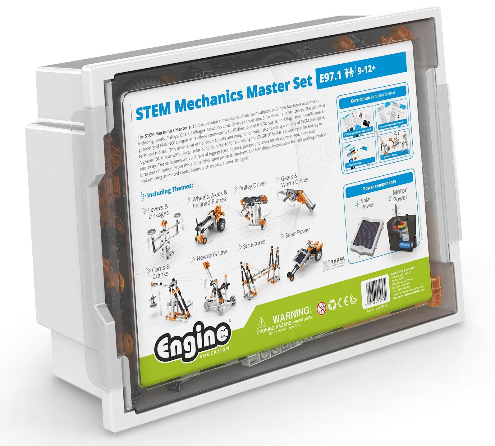 Конструктор Engino Education - Механика Master | Отлична цена | Ozone.bg