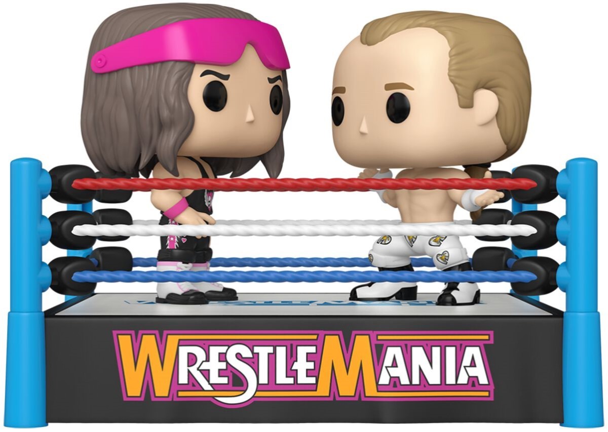 Комплект фигури Funko POP! Sports: WWE - Bret "Hit Man" Hart and Shawn ...