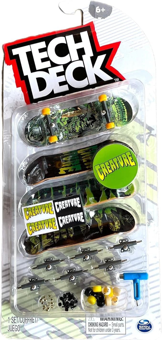 Комплект скейтборди за пръсти Tech Deck - Creature | Отлична цена ...