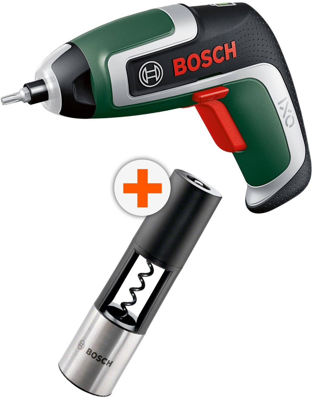 Комплект акумулаторна отвертка Bosch - IXO 7 + Bosch - IXO приставка ...