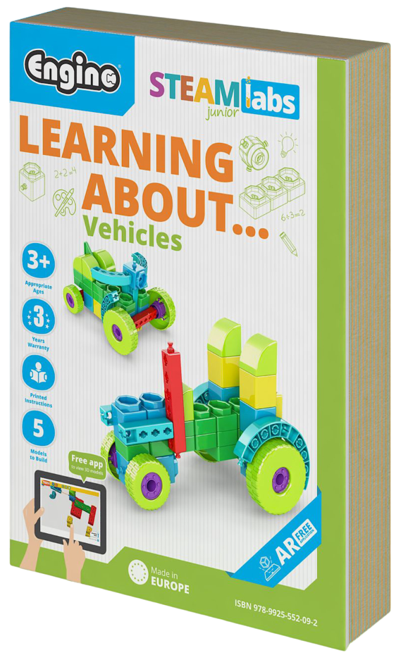 Конструктор Engino Steamlabs Junior - Научи за превозните средства ...