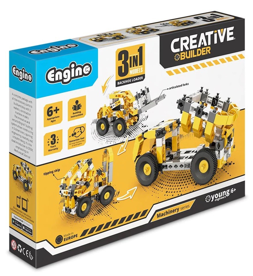 Конструктор 3 в 1 Engino Creative Builder - Самосвал | Отлична цена ...