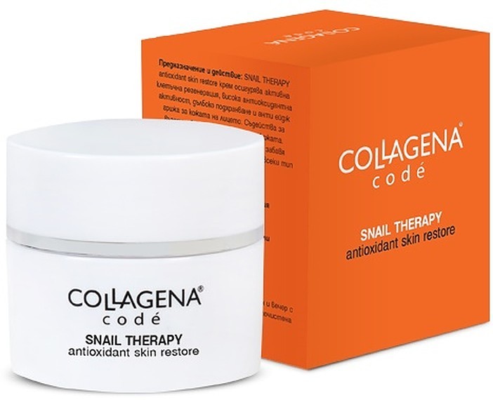 Collagena Codé Крем за лице Snail Therapy, 50 ml | Ozone.bg