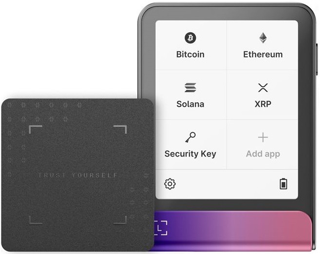 Крипто портфейл Ledger - Flex + Recovery Key, Crimson Magenta | Ozone.bg