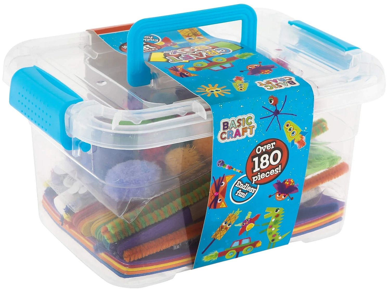 Кутия с творчески материали Moxy - Над 180 броя | Ozone.bg