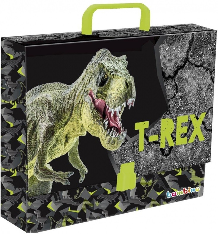 Куфарче с дръжка Bambino Premium T-Rex - A4 | Ozone.bg