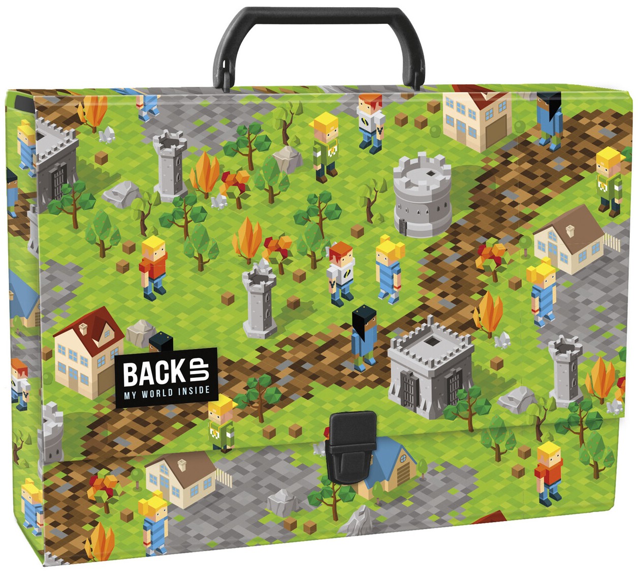 Куфарче с дръжка Back Up Game Level - А4, голямо | Ozone.bg