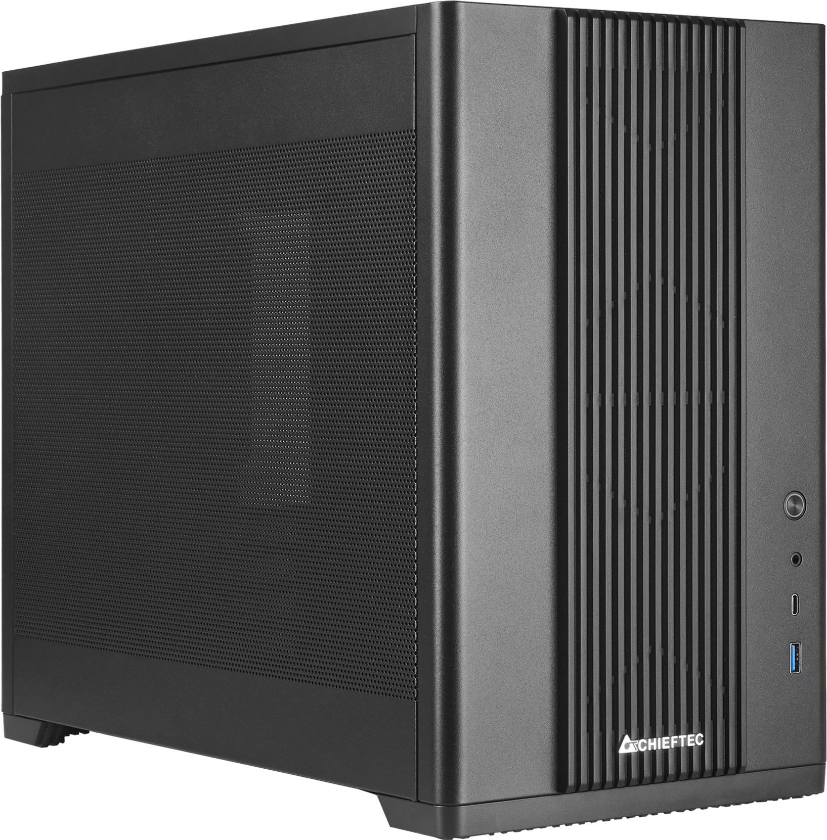 Кутия Chieftec - Mesh Chassis BX-MESH, mini tower, черна | Ozone.bg