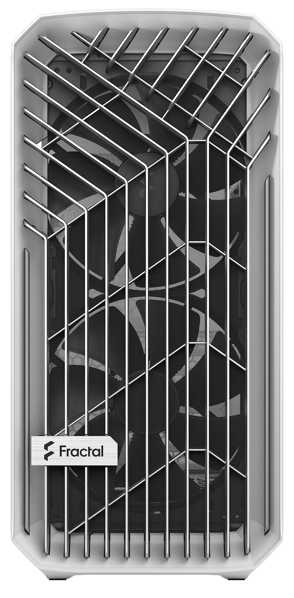 Кутия Fractal Design - Torrent Compact, mid tower, бяла/прозрачна ...