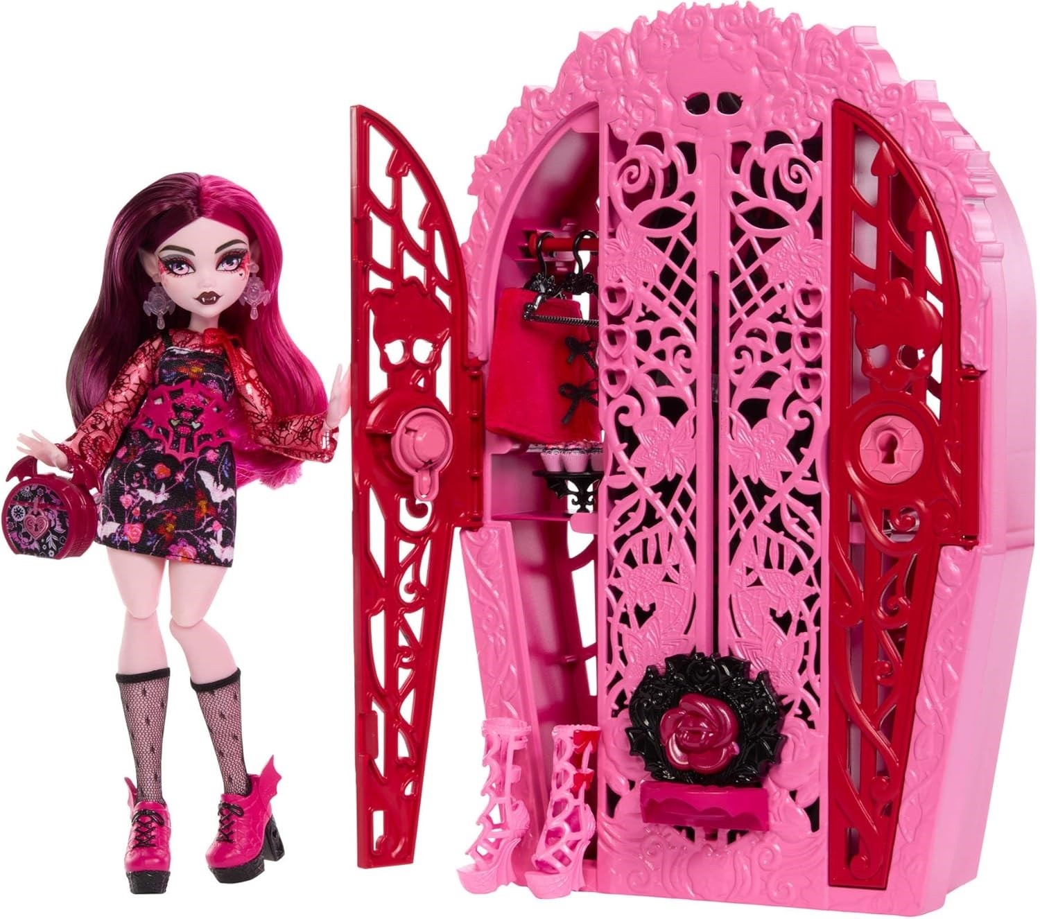 Кукла Monster High Garden Mysteries - Дракулора, с 19 изненади ...