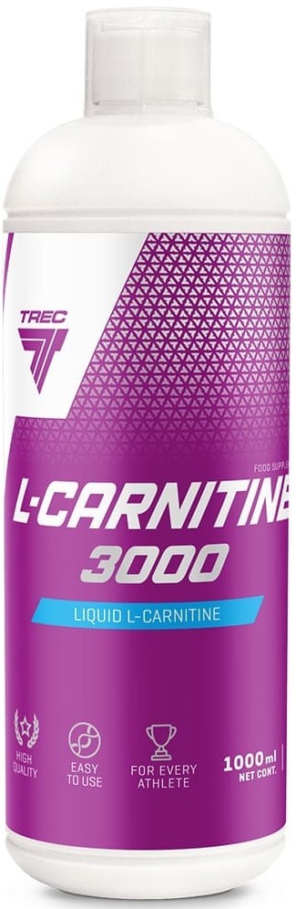 L-Carnitine 3000 Liquid, кайсия, 1000 ml, Trec Nutrition | Ozone.bg
