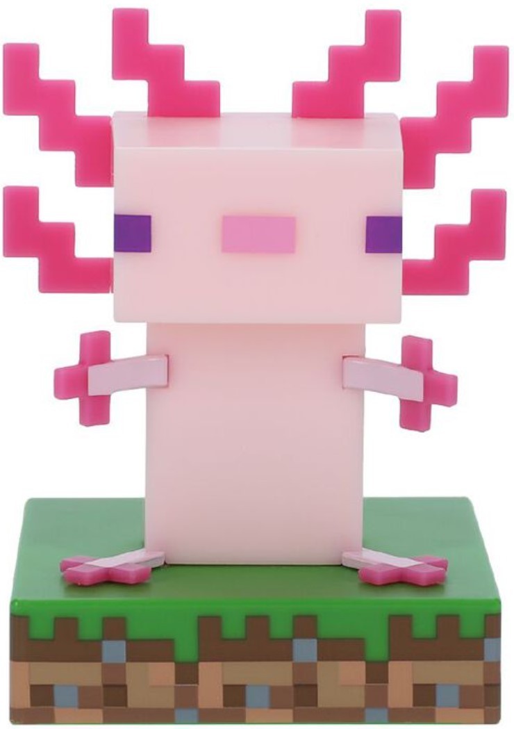 Лампа Paladone Games: Minecraft - Axolotl Icon | Ozone.bg