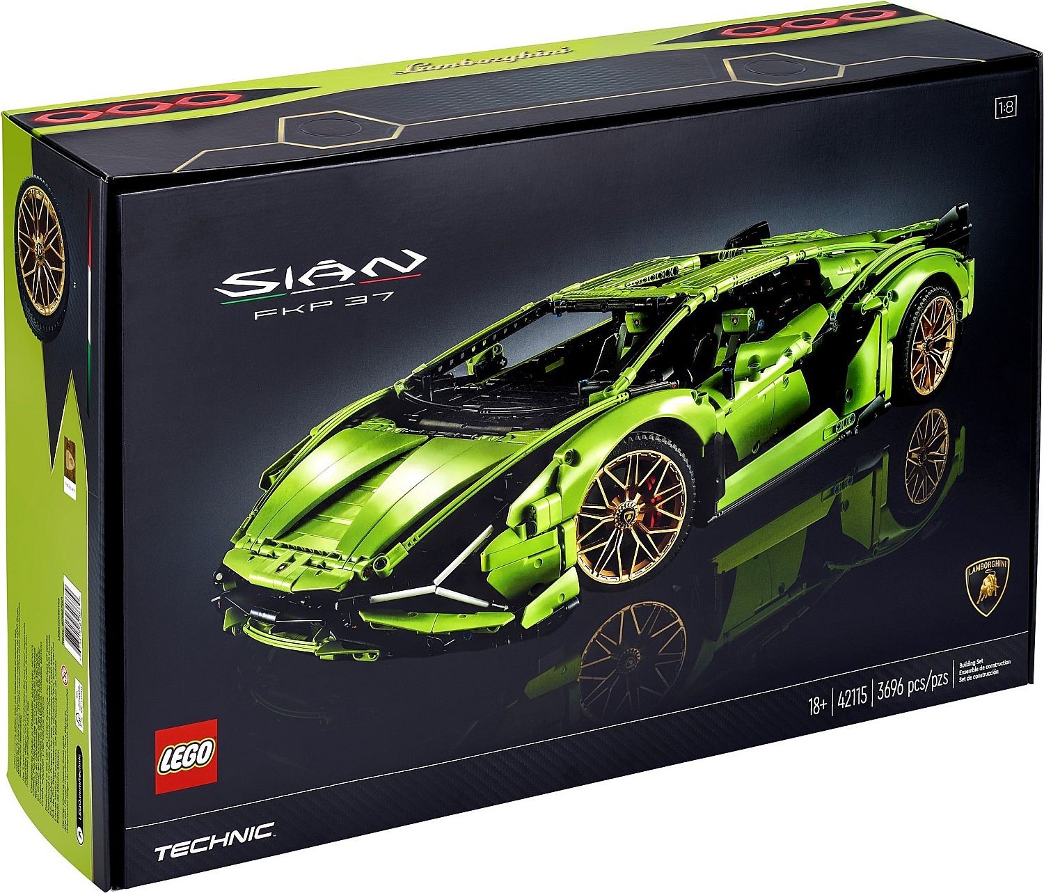 Конструктор LEGO Technic - Lamborghini Sian FKP 37 (42115) | Ozone.bg